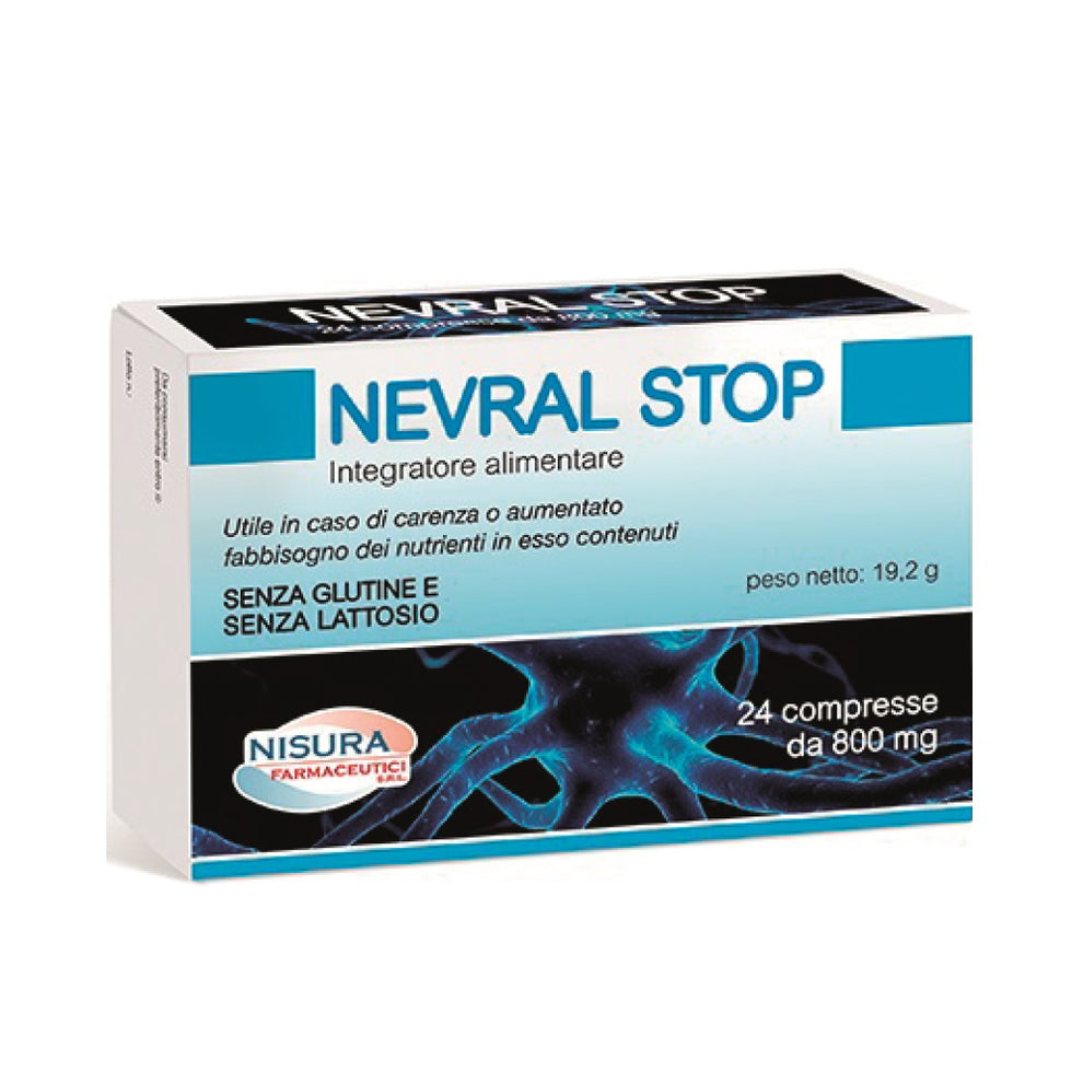 Nevral Stop 24 Tablets – Nisura Farmaceutici